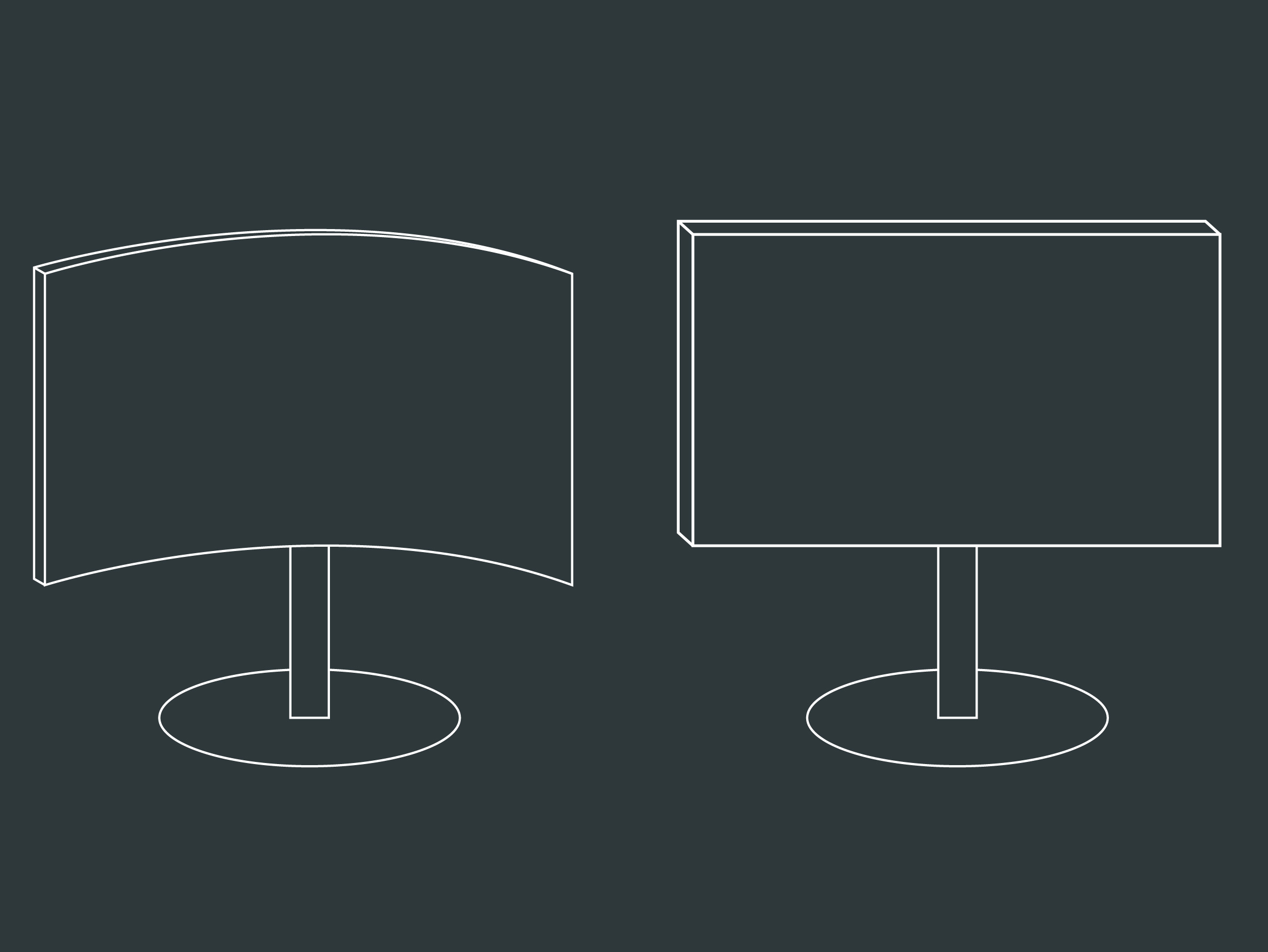 Curved Vs Flat Monitors – Millennium Group